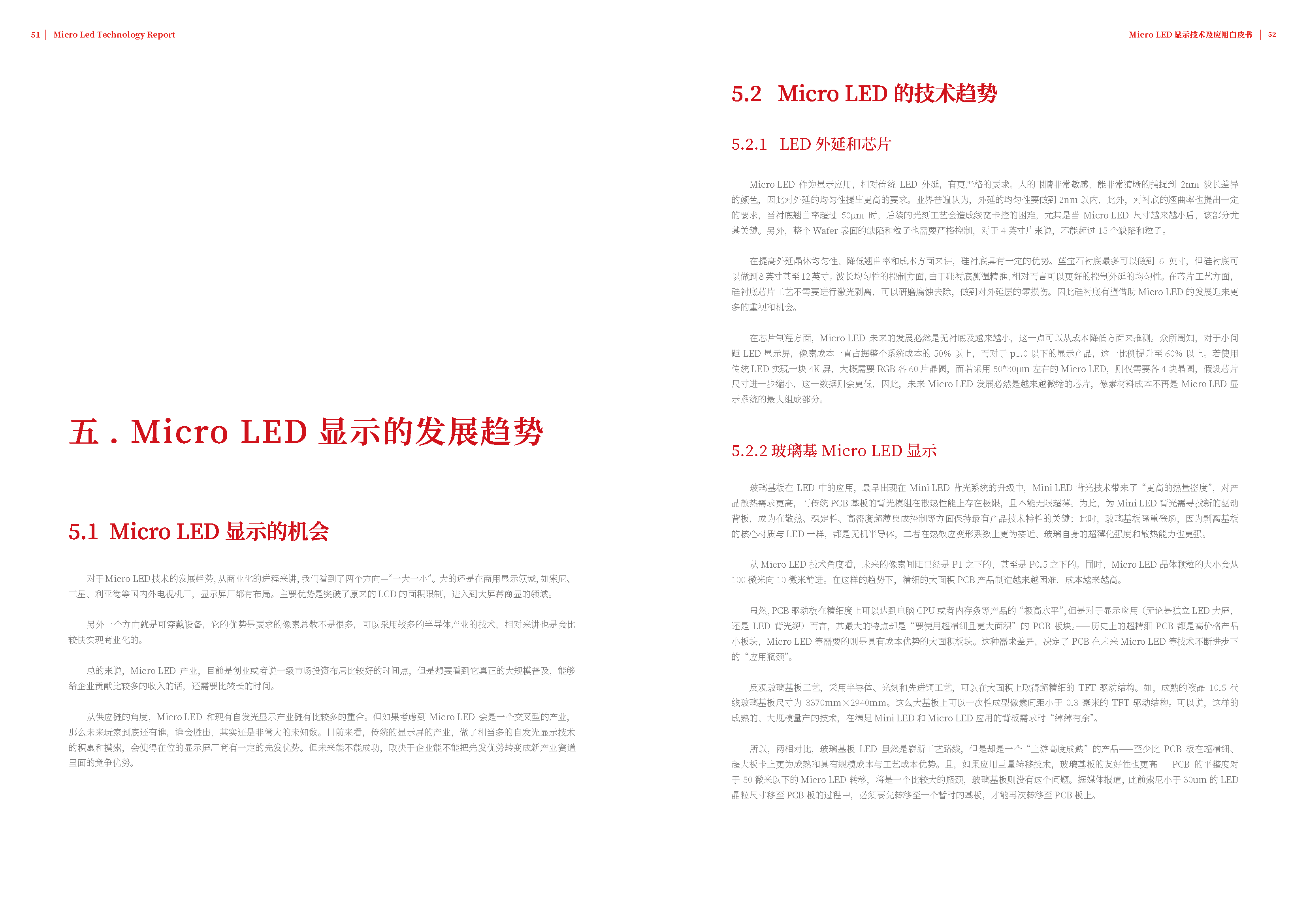 2020 Micro LED 显示技术及应用白皮书 - 利亚德数字资源